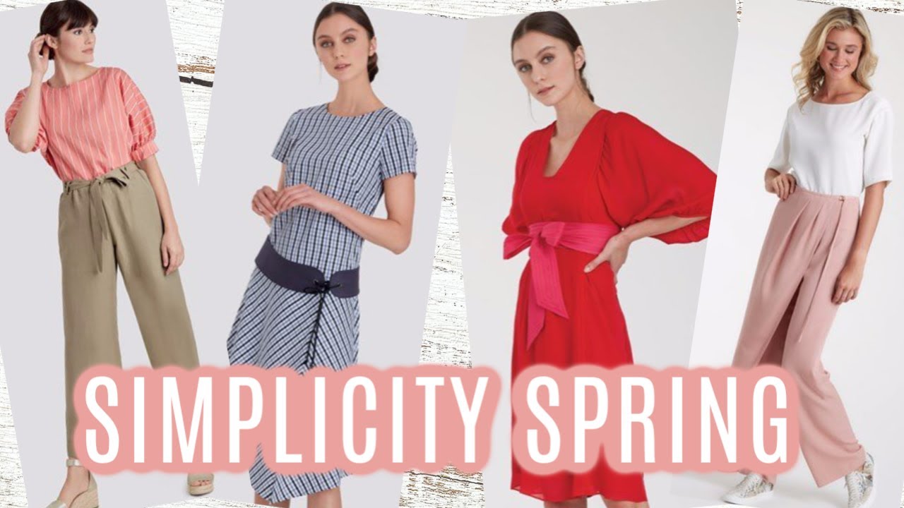 Simplicity Sewing Patterns Spring 2020 Collection First Impression