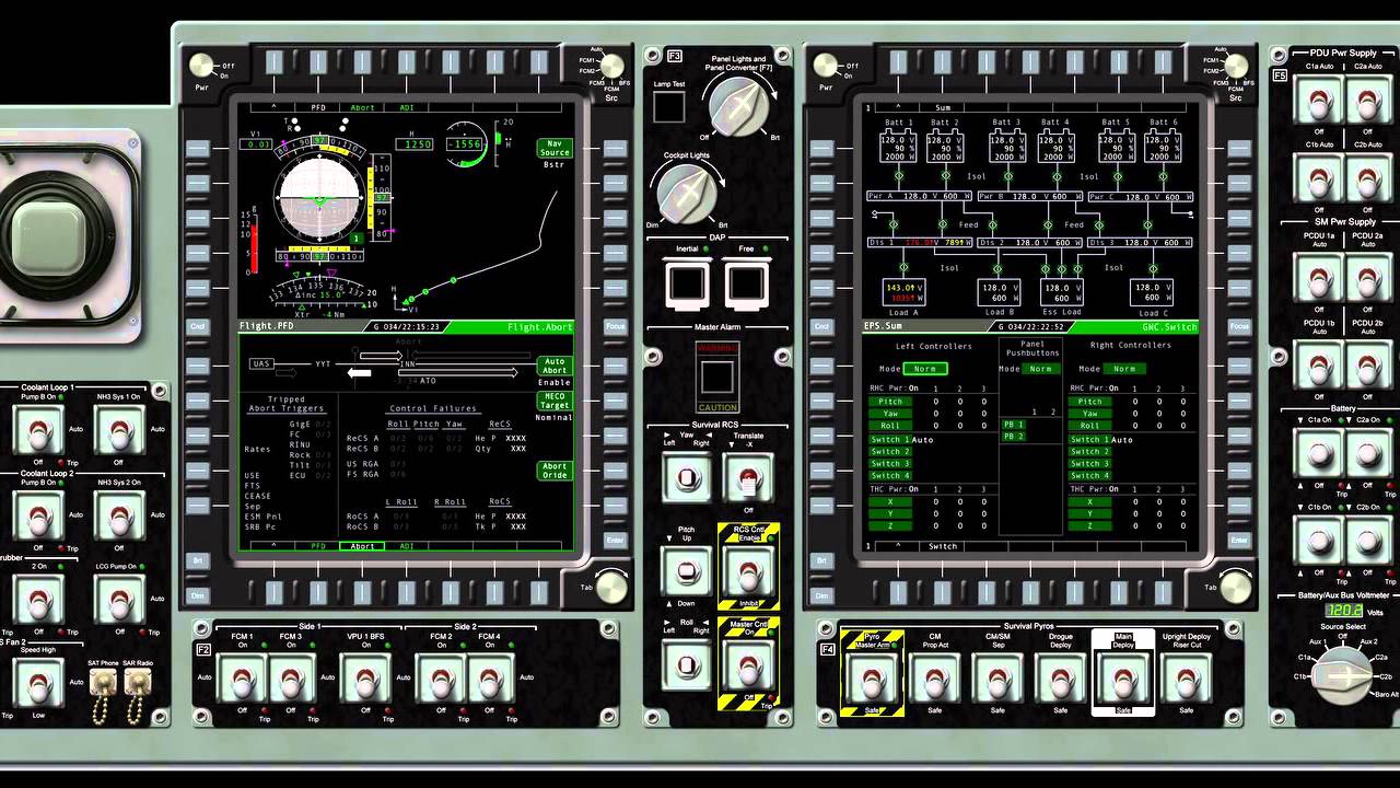 Orion Spacecraft Panel