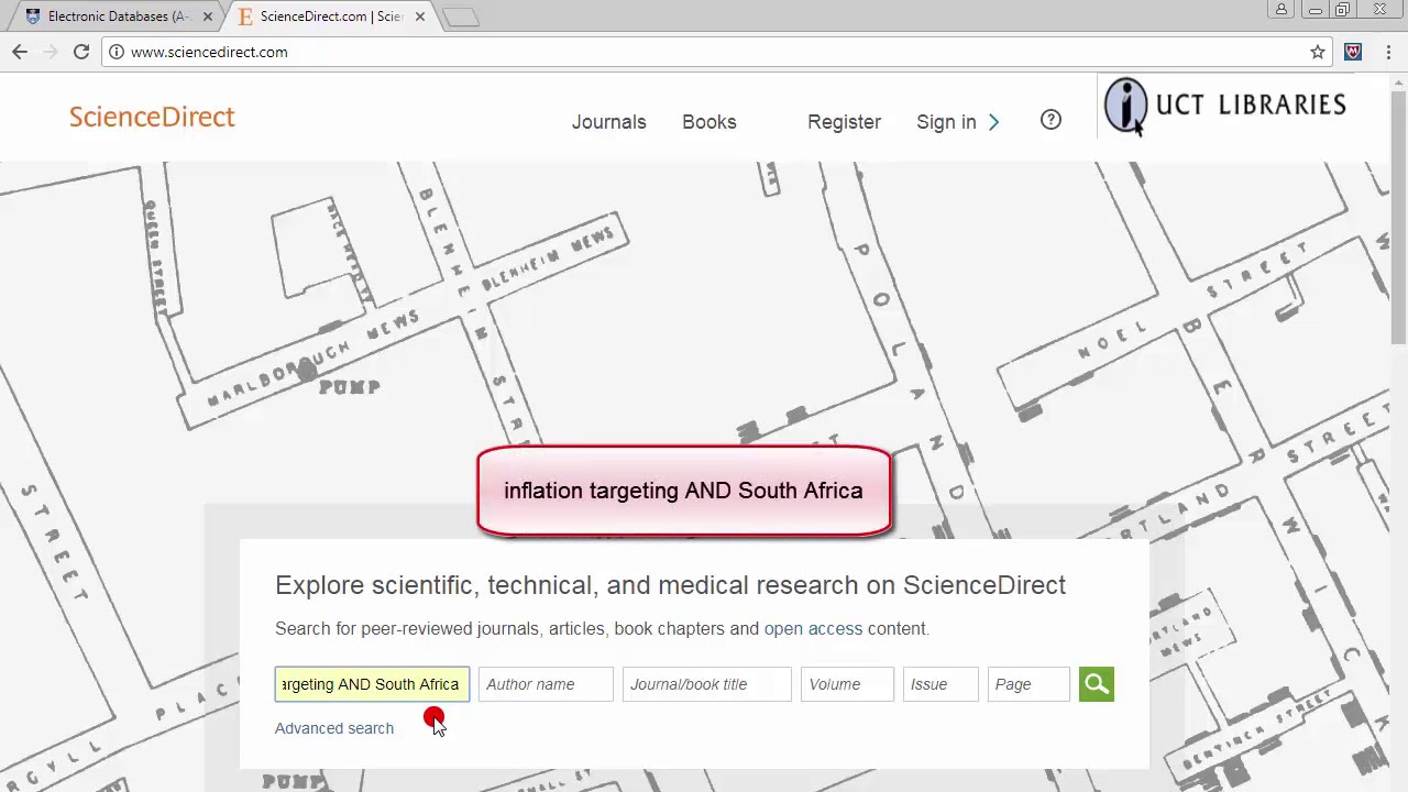 How To Search For Articles Using Sciencedirect Youtube