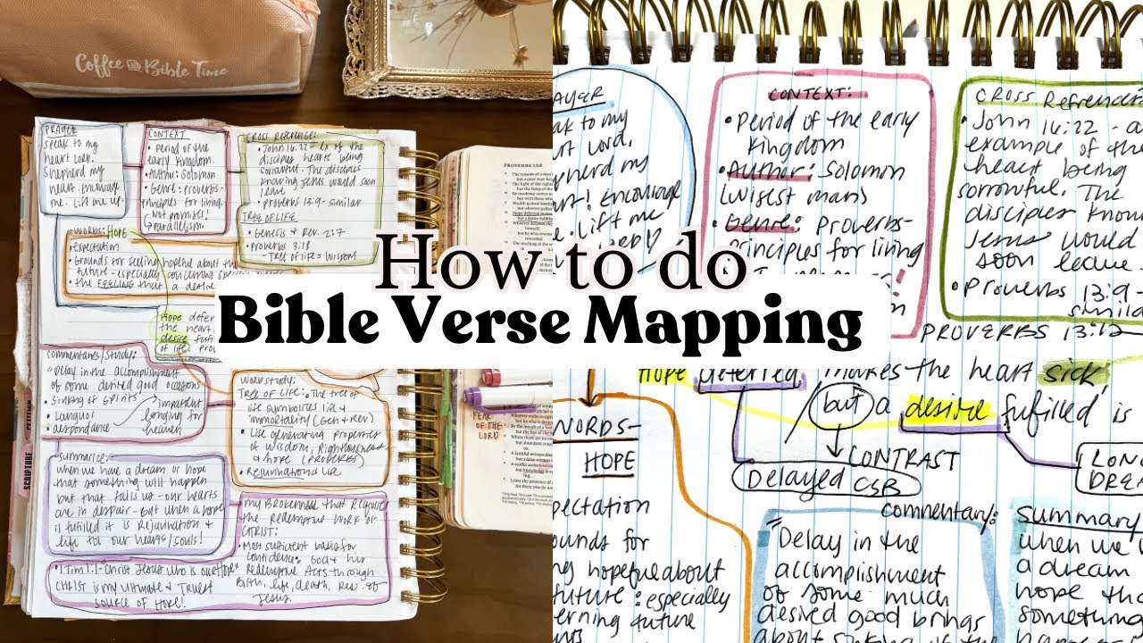 How To Do Bible Verse Mapping 9 Simple Steps Bible Portal