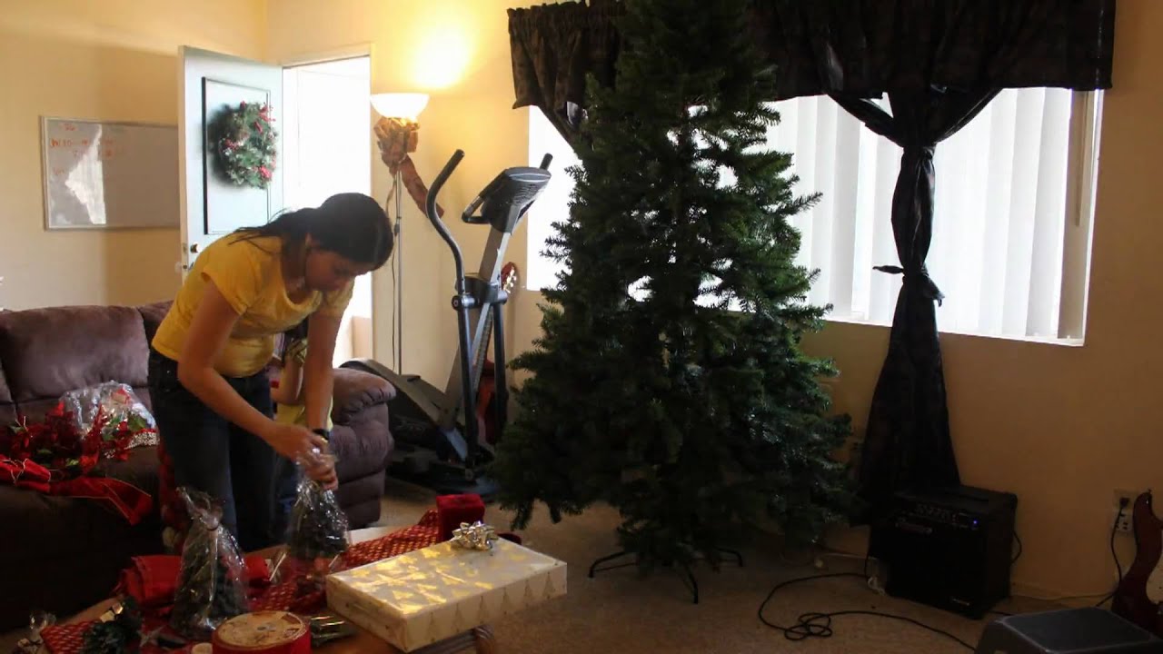 2010 01 09 Christmas Tree Gone In 60 Seconds Youtube
