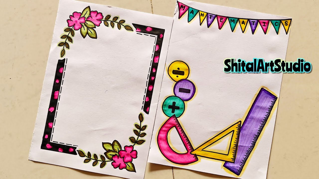 Maths Project Design Project Work Design Maths Assignment Front Page