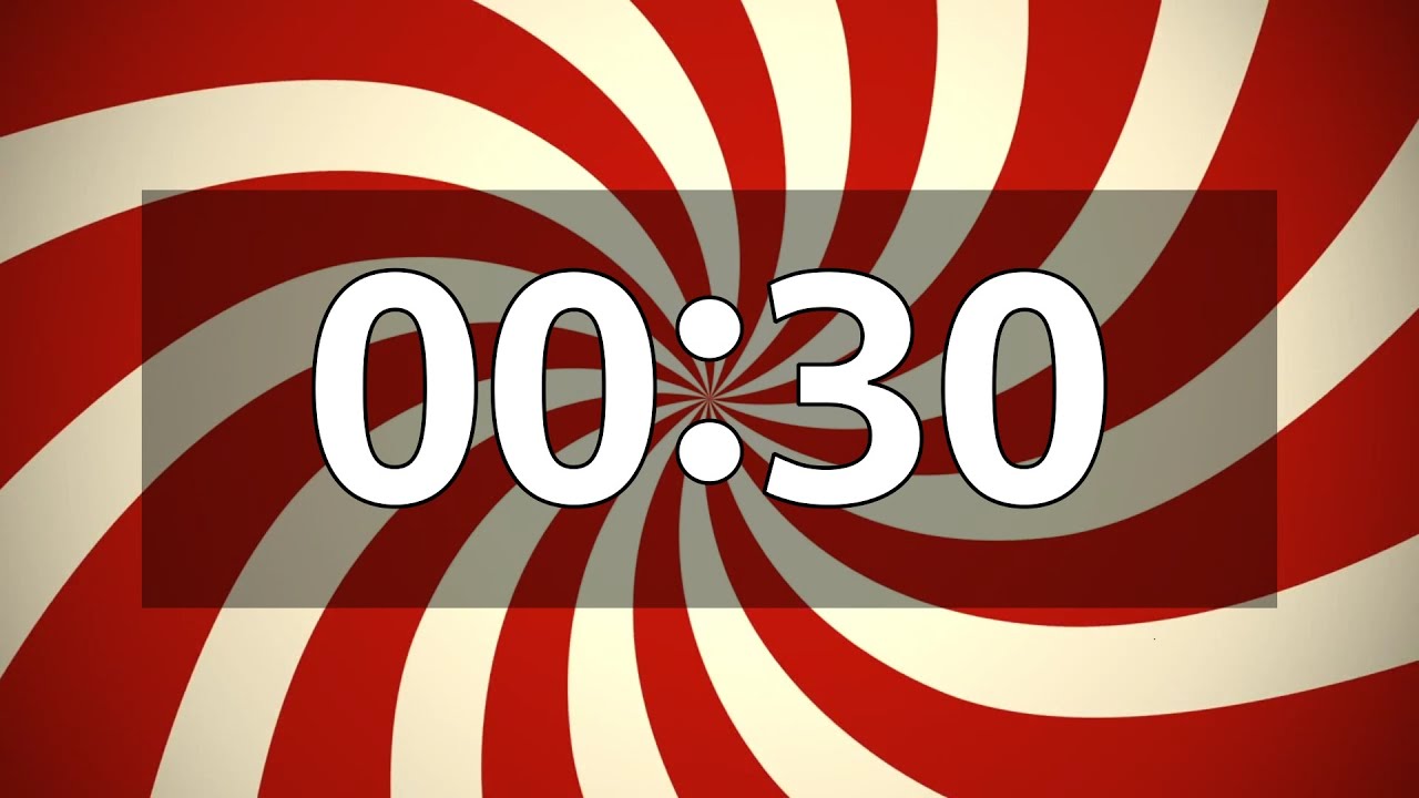 30 Seconds Timer Countdown 4k Youtube