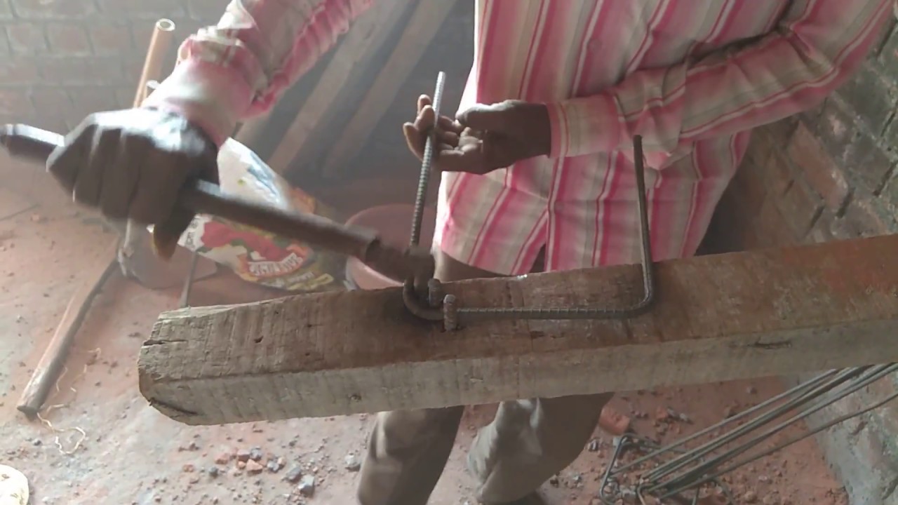 Iron Rod Bending Work Youtube