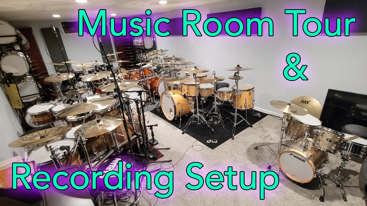 My Music Room Tour And Recording Setup Youtube