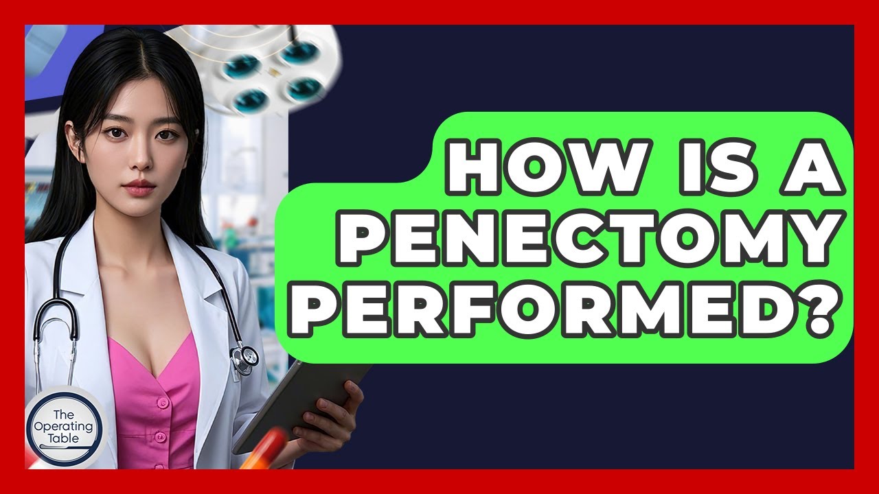 How Is A Penectomy Performed The Operating Table Youtube
