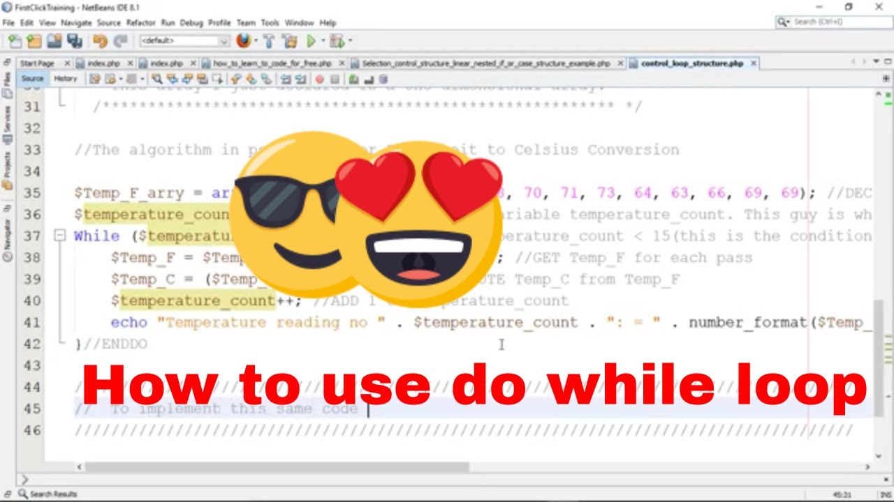 How To Use Do While Loop Repetition Control Structure 4 Youtube