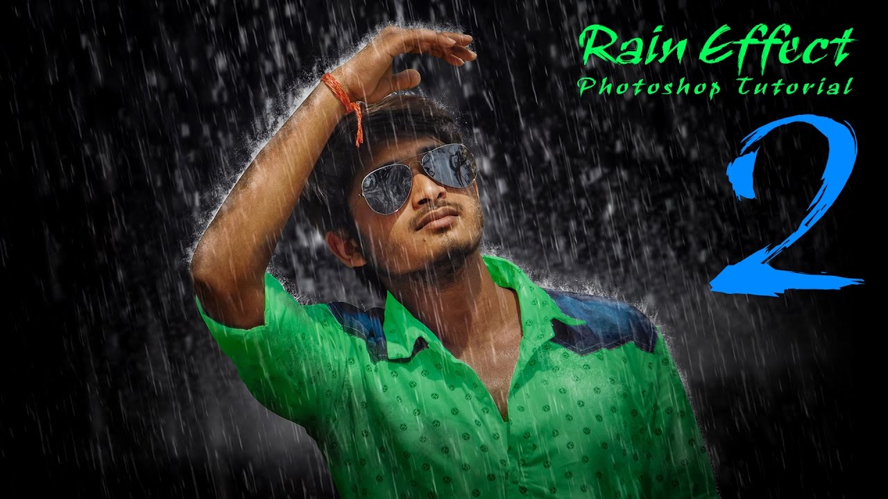 Rain Effects Photoshop Tutorial Part 2 Youtube