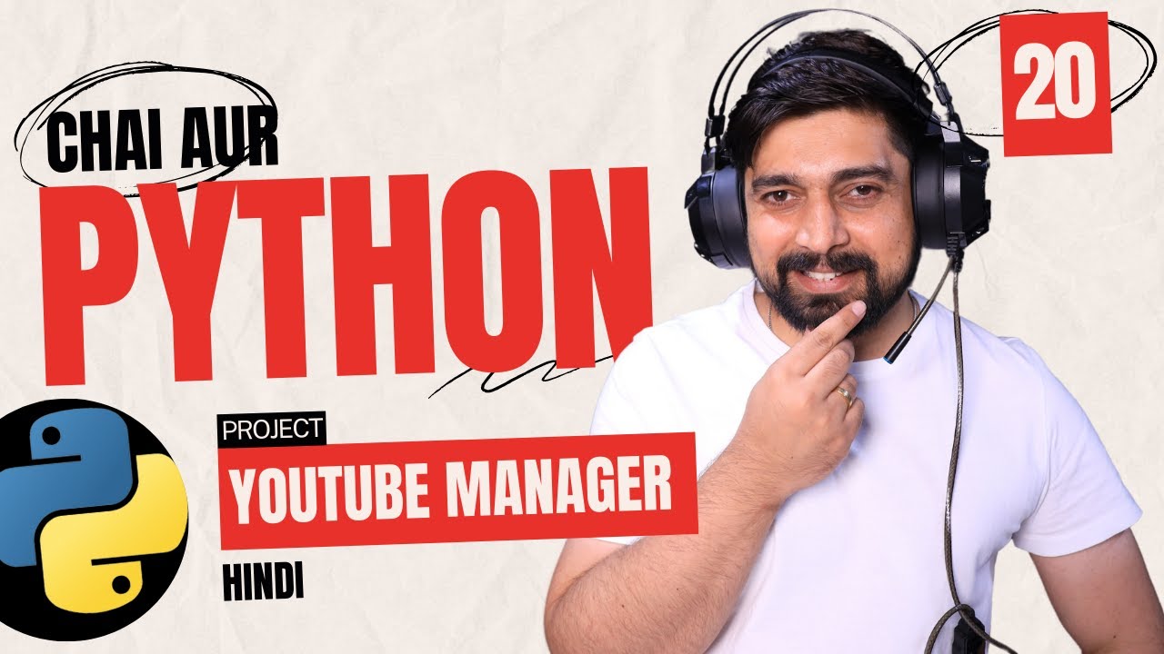 Python Project Manager App Youtube