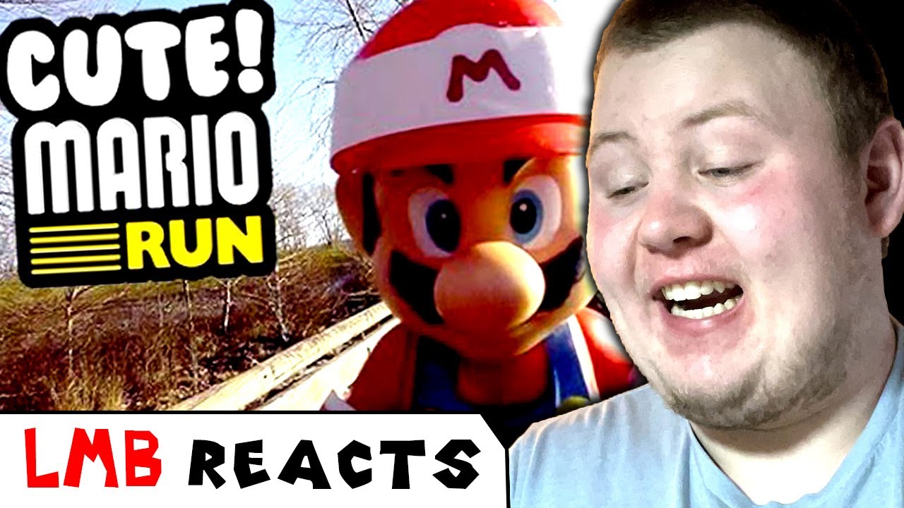 Lmb Reacts To Mario Run Cute Mario Bros Youtube