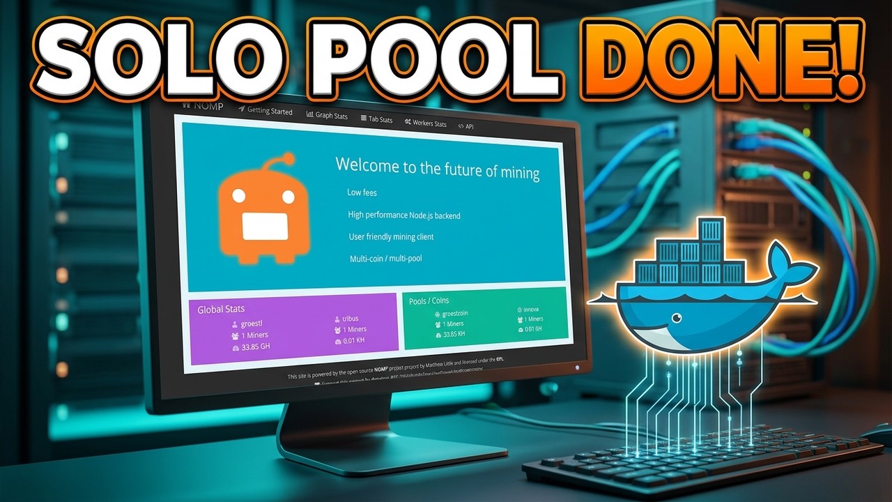 Solo Pool Tutorial Part 2 Nomp Mining Pool Setup Youtube