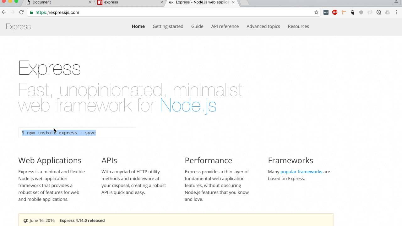 Basic Express Js Youtube