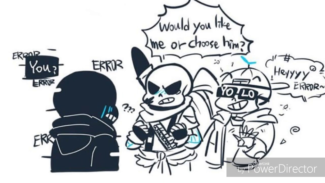 Ink X Error Comic Dubbed English Youtube
