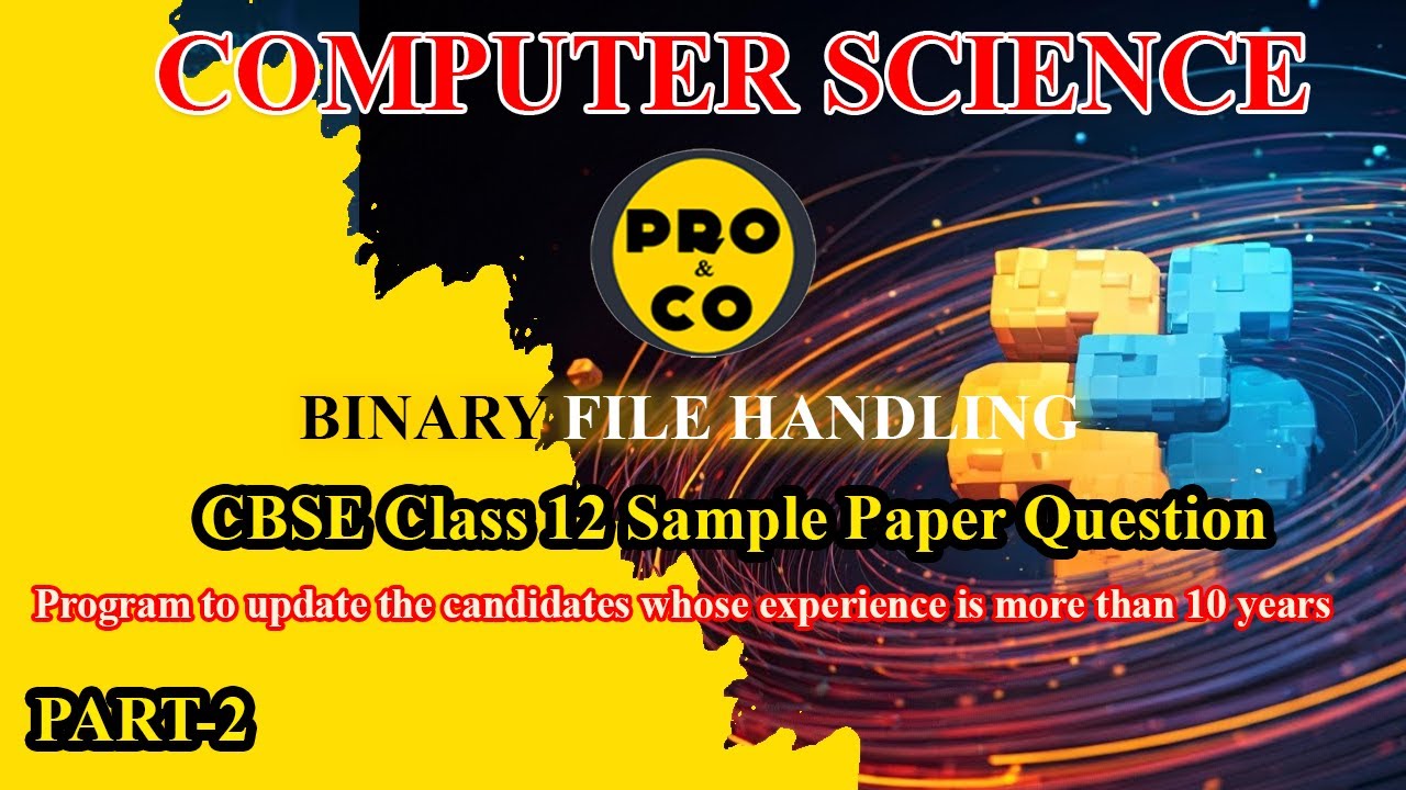 Python Tutorial To Update Specific Data In Binary File Python