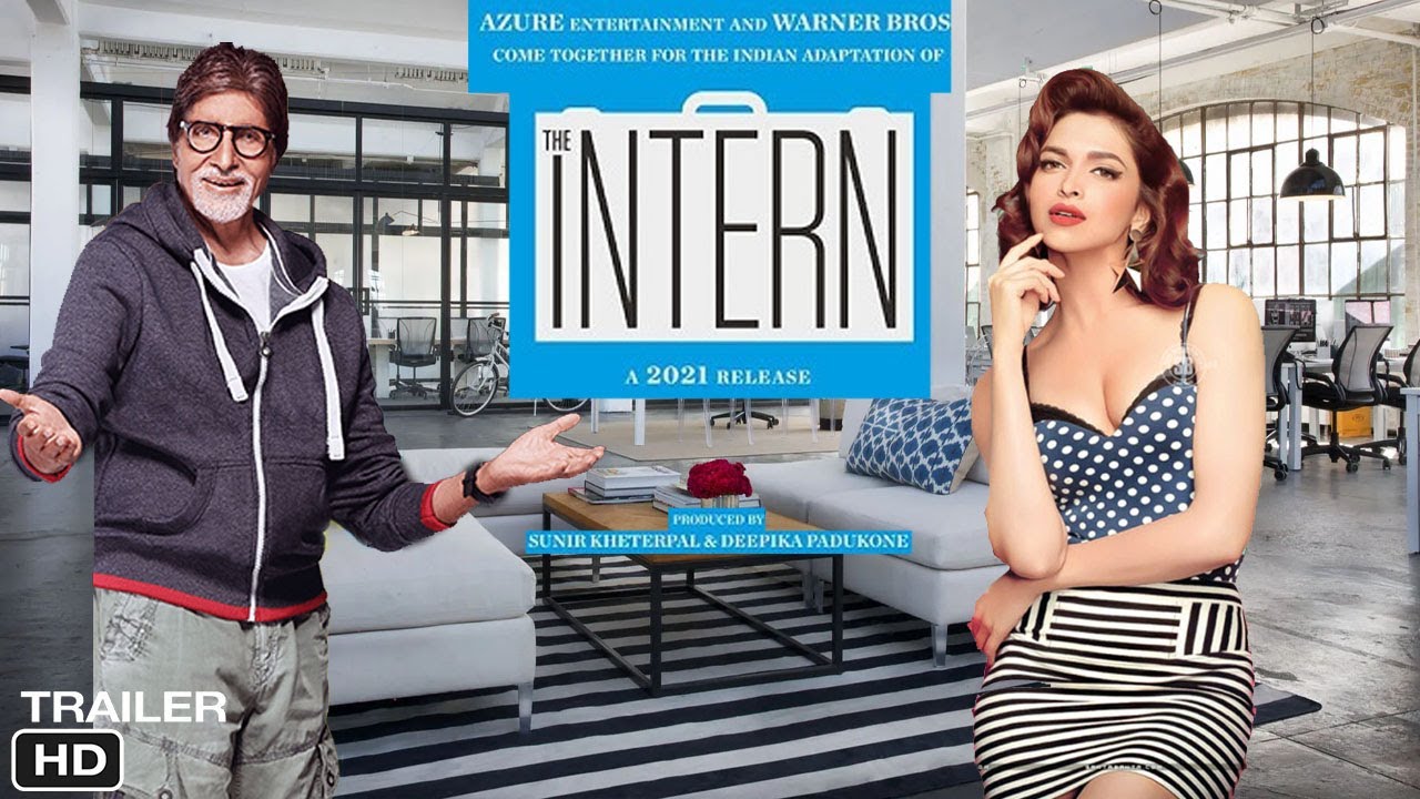 The Intern Remake Official Trailer Deepika Padukone Amitabh