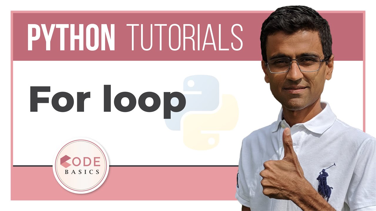 Python Tutorial 9 For Loop Youtube
