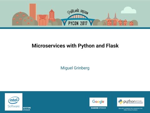 Pyvideo Org Microservices With Python And Flask