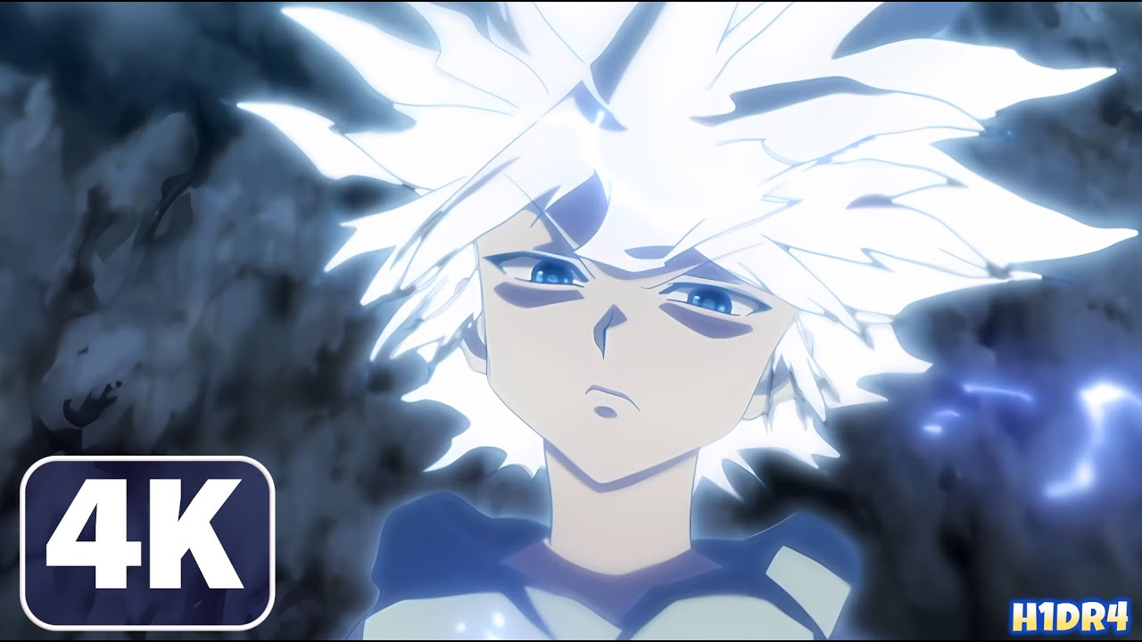 Killua Godspeed Transformation Hunter X Hunter Ep 119 4k Youtube