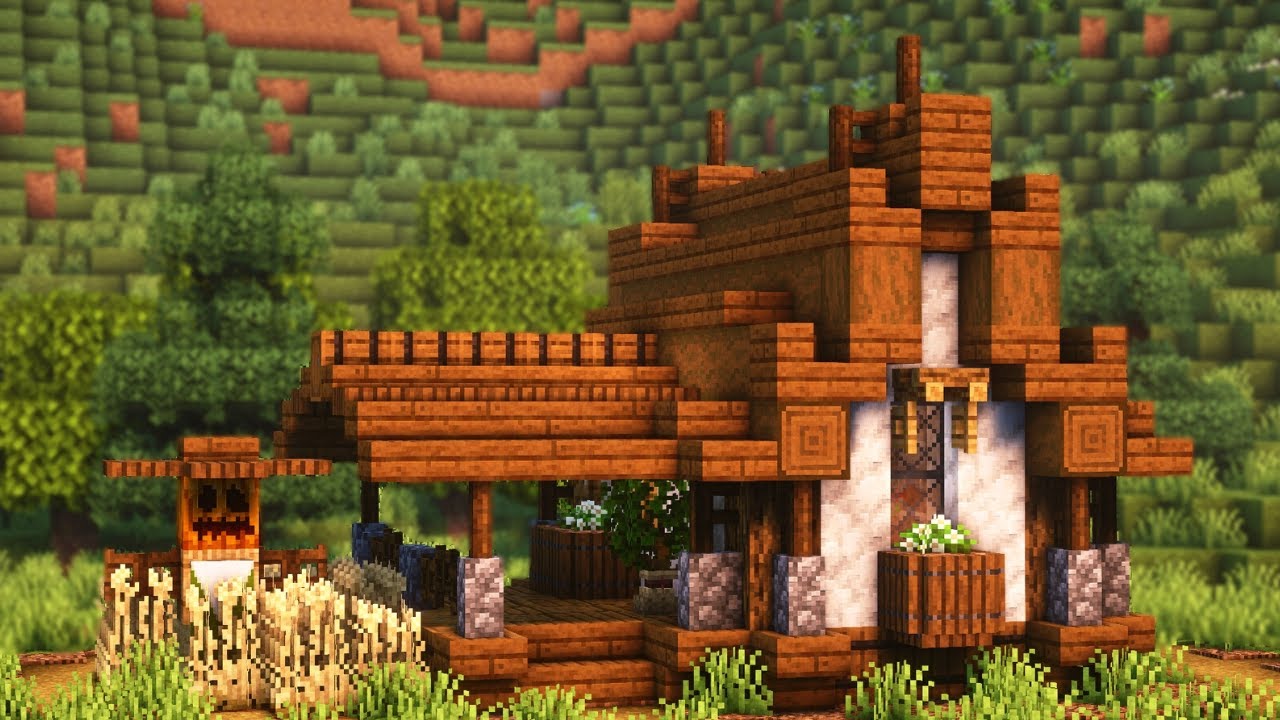 Minecraft How To Build A Medieval House Easy Medieval House Tutorial At