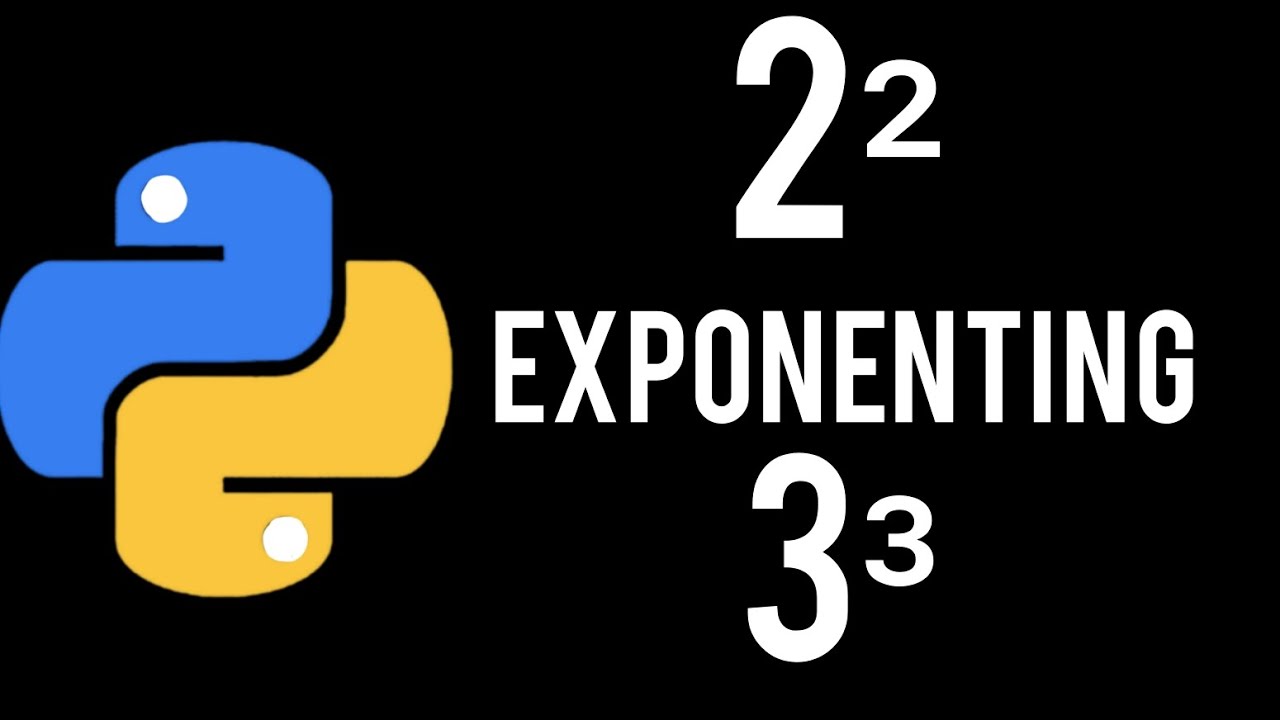 Python Tutorial Power Exponent Calculator Tutorial Youtube