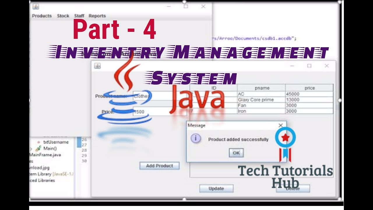 Part 4 Create Database Class In Java Youtube