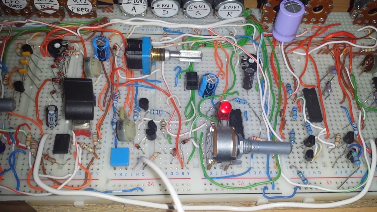 Diy Analog Synth Project Part 6 Envelope Generator And Wavefolder Talk