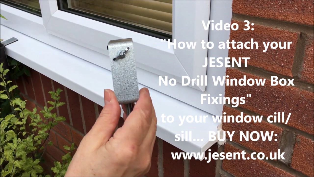 Window Box No Drill No Screws No Holes Vid 3 How To Attach To Your
