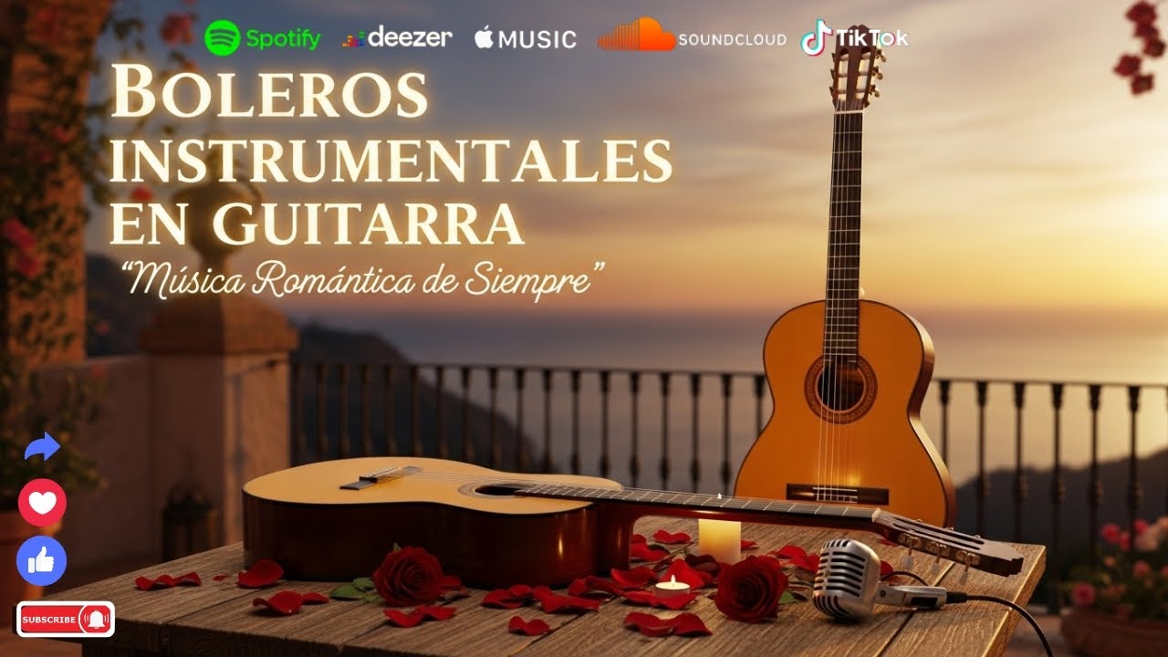 рџ Boleros Instrumentales En Guitarra вђ Mгєsica Romгўntica De Siempre