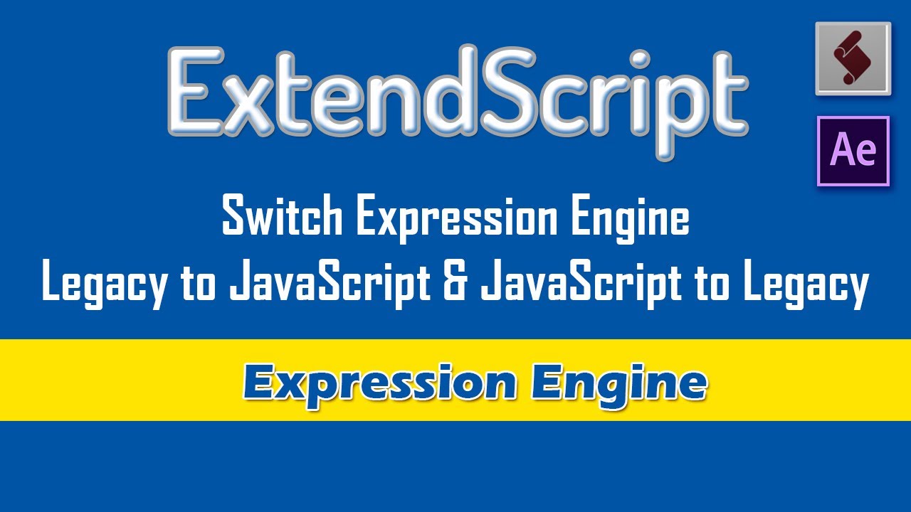 Adobe Scripting Tutorials Expression Engine In After Effects Youtube
