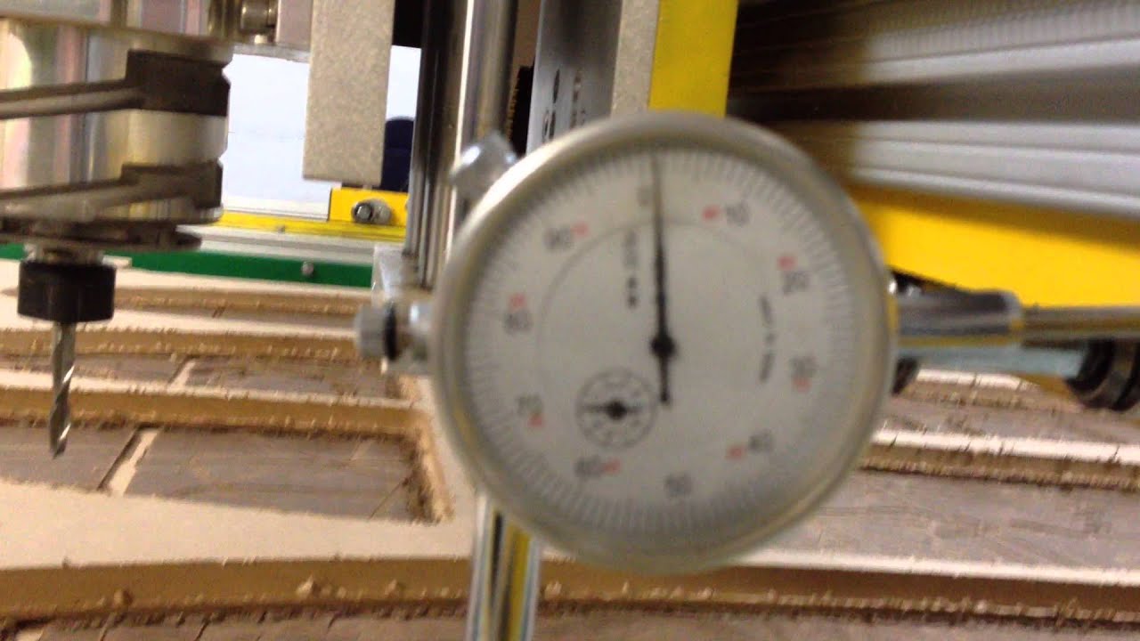 Joescnc 13x6 Cnc Router Checking The Backlash Youtube