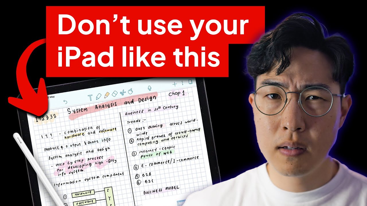 How To Upgrade Ipad Note Taking With Science Youtube