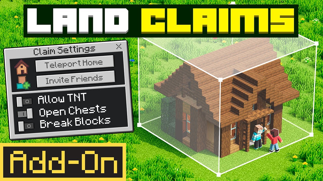 Land Claim Addon The Best Multiplayer Admin Controls In Minecraft