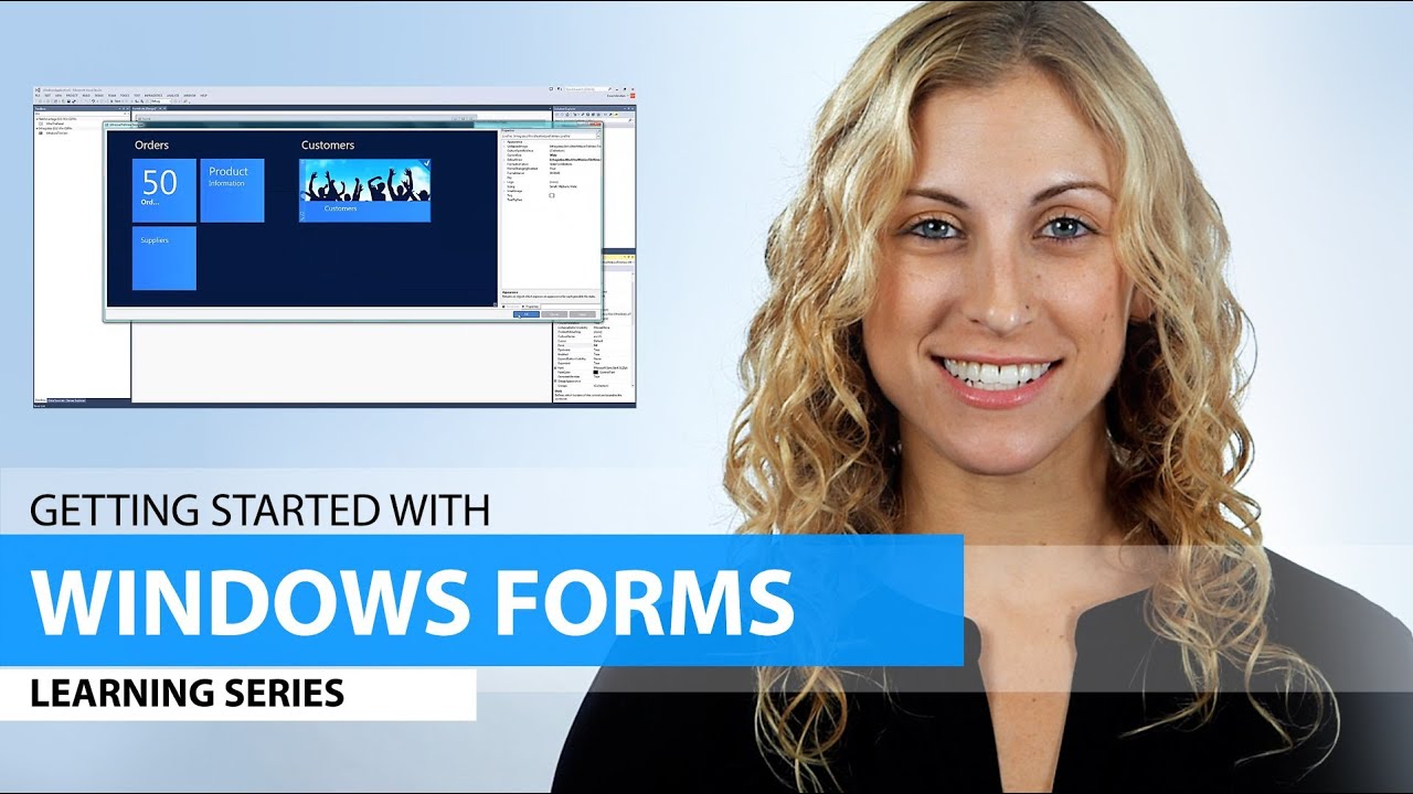Getting Started With Windows Forms Youtube