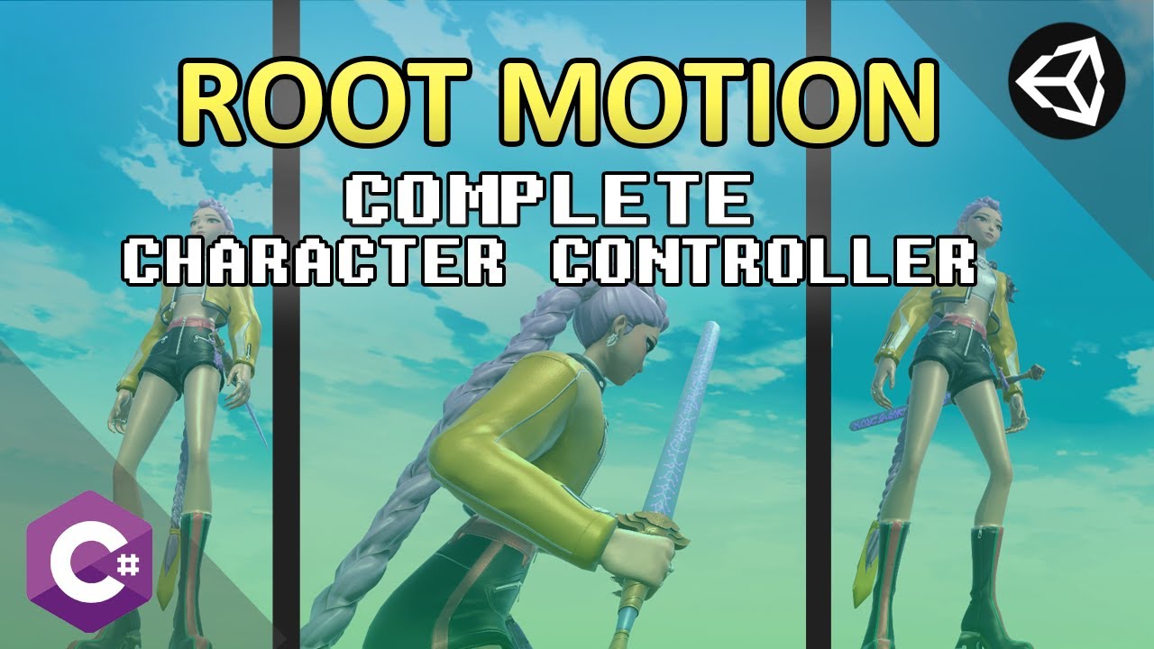 Unity Root Motion Explained Complete Character Controller Youtube
