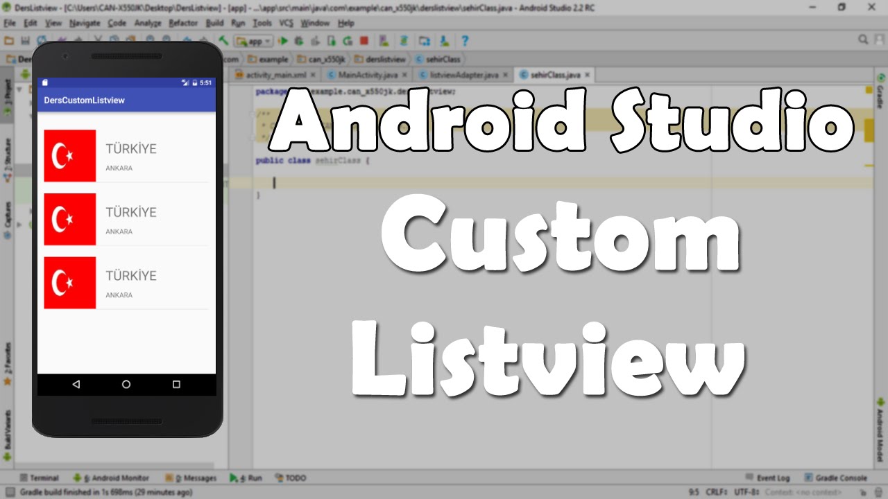 Android Studio Listview Add View Plemaiox