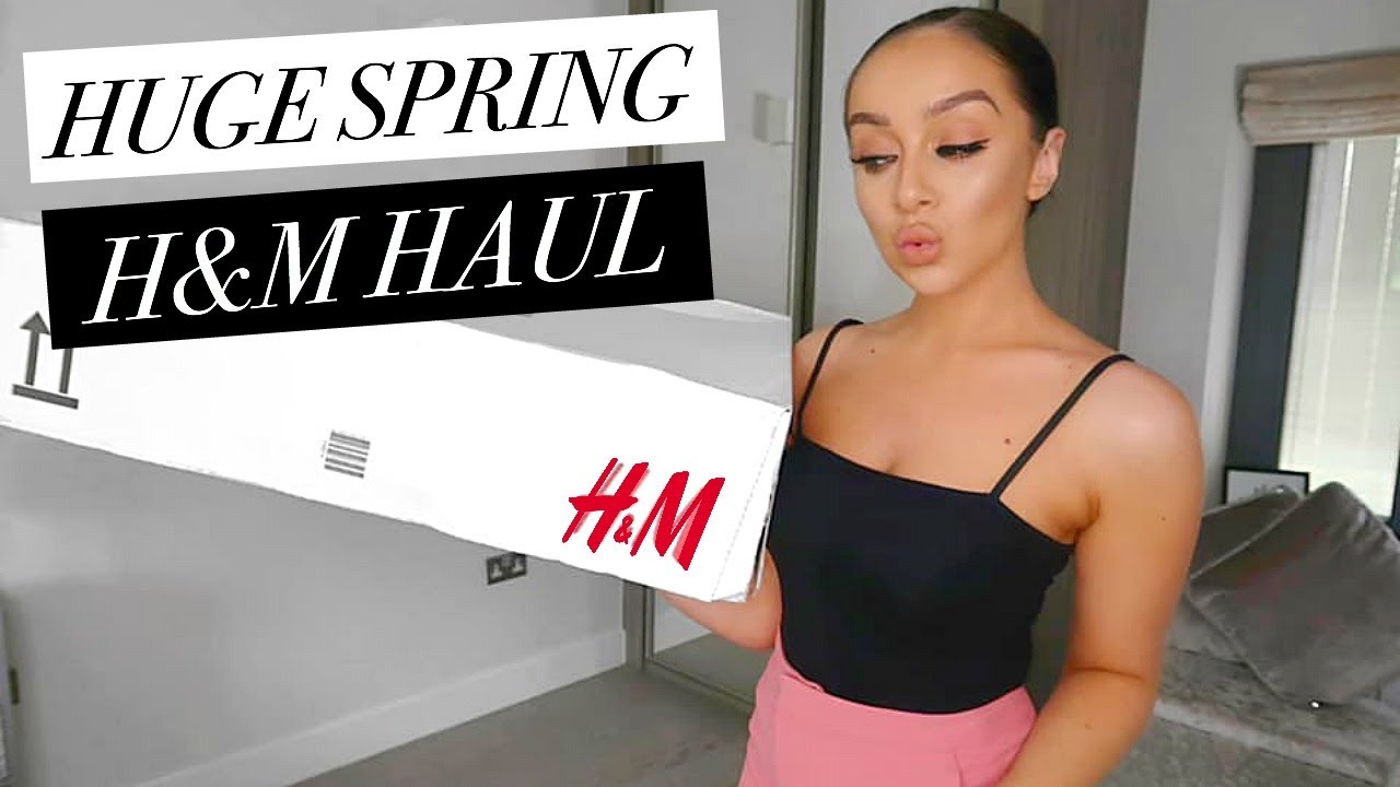 Huge H M Try On Haul April 2019 Spring Outfit Ideas Youtube