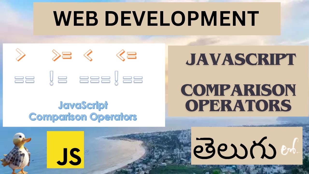 Web Development Javascript Comparison Operators Detail Explanation In
