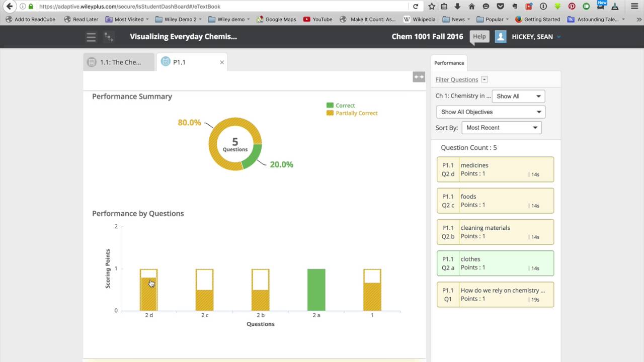 Using Wileyplus Learning Spaces Youtube