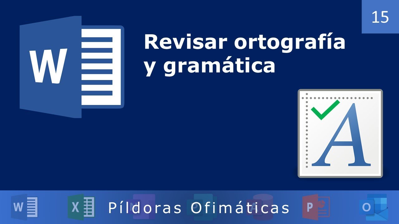 Como Revisar Ortografia En Word