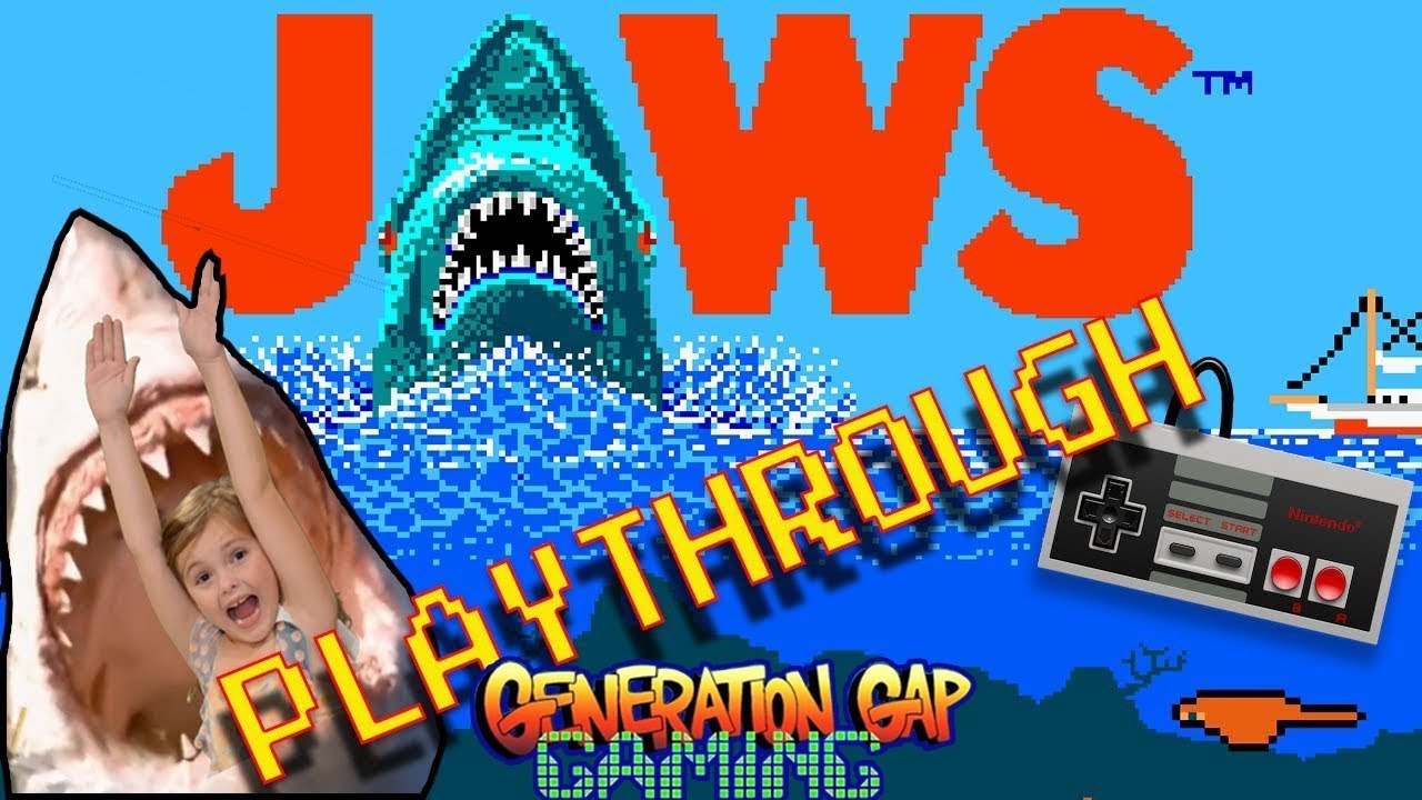 Let S Play Jaws Nes Full Playthrough And Final Boss Battle Youtube