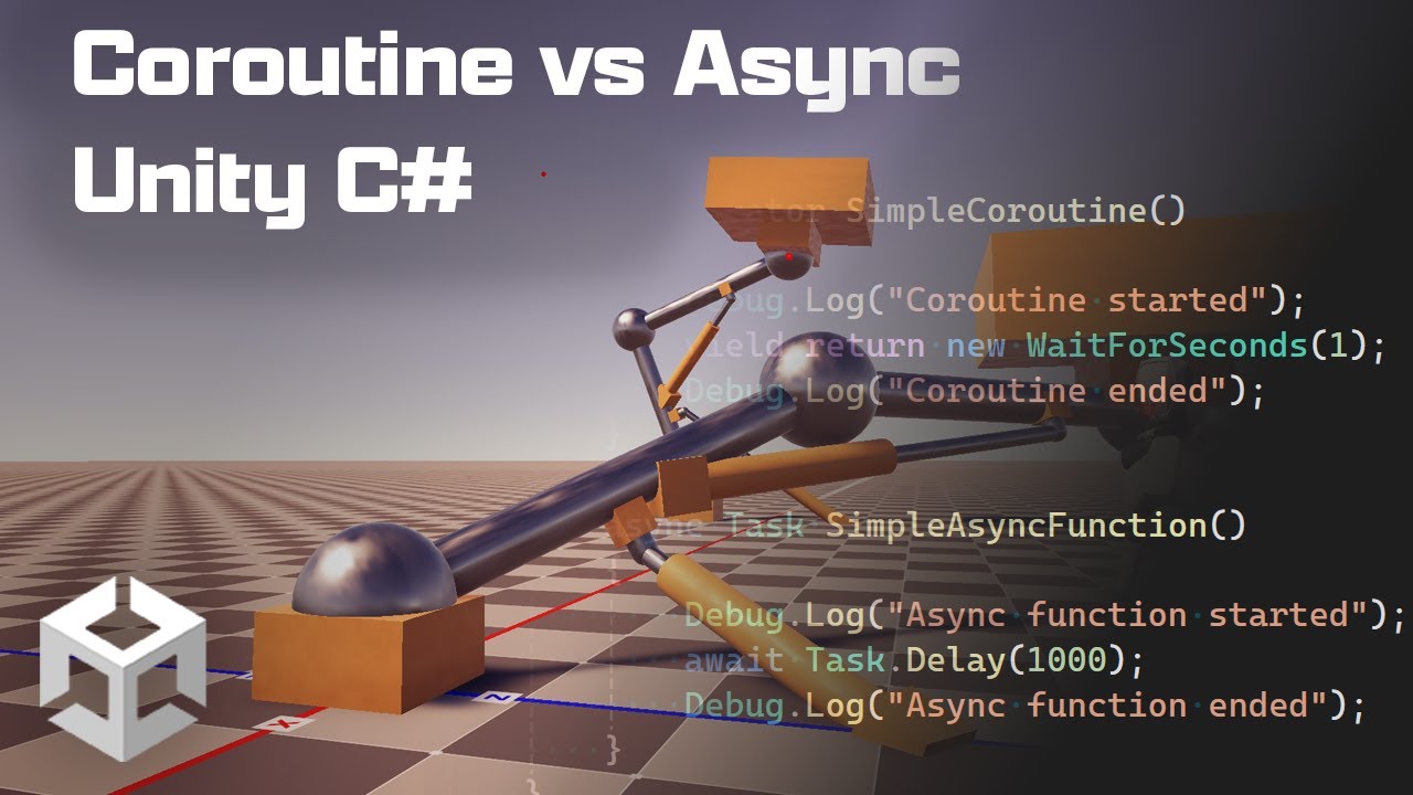 Coroutine Vs Async Unity C Youtube