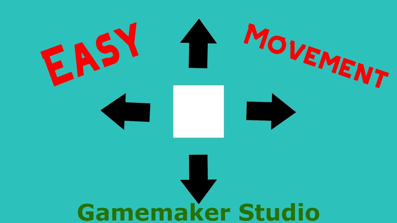 Gamemaker Studio Simple Movement Tutorial Youtube