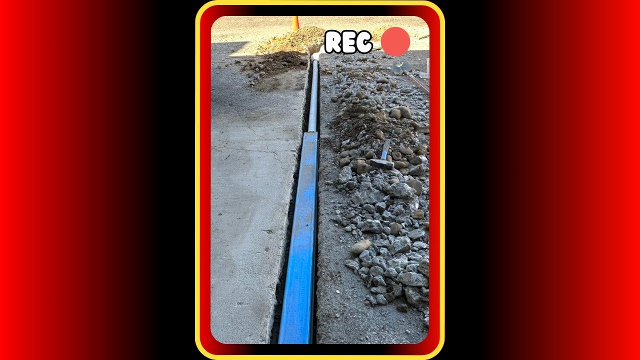 Cómo Cortar Y Quitar Concreto Para Instalar Un Nuevo Canal De Drenaje