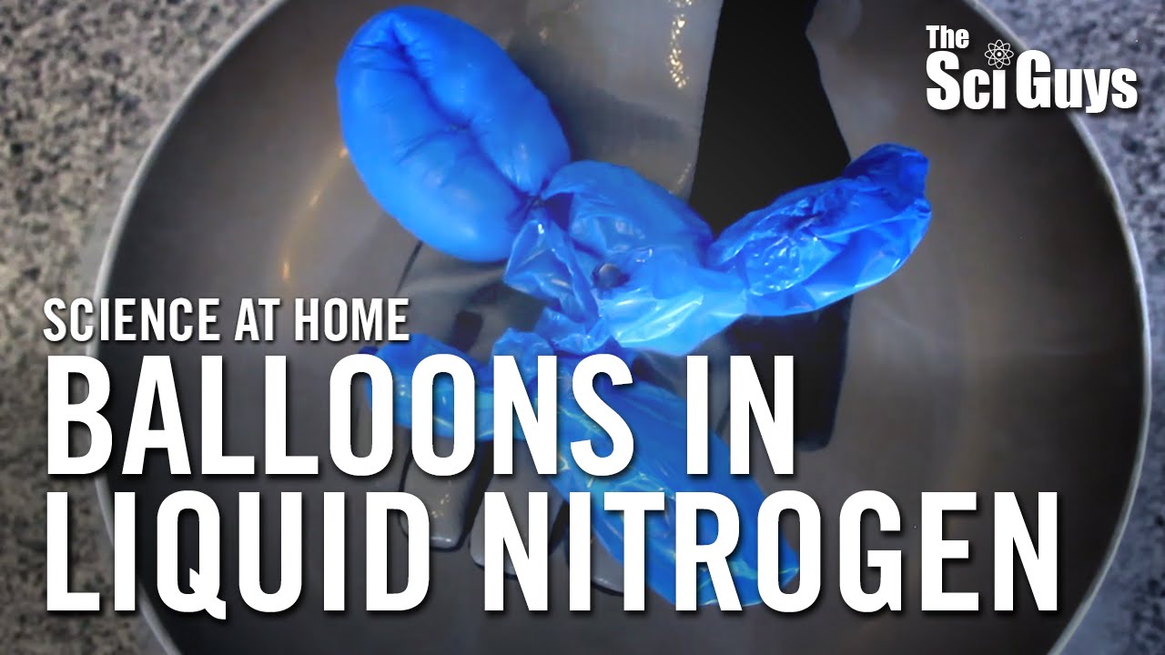The Sci Guys Science At Home Se3 Ep 12 Shrinking Balloons In