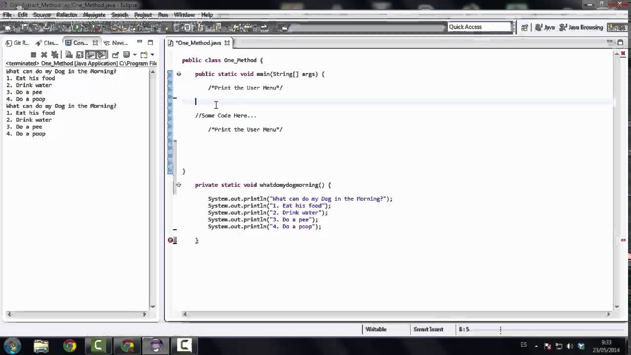 Refactoring Extract Method Youtube