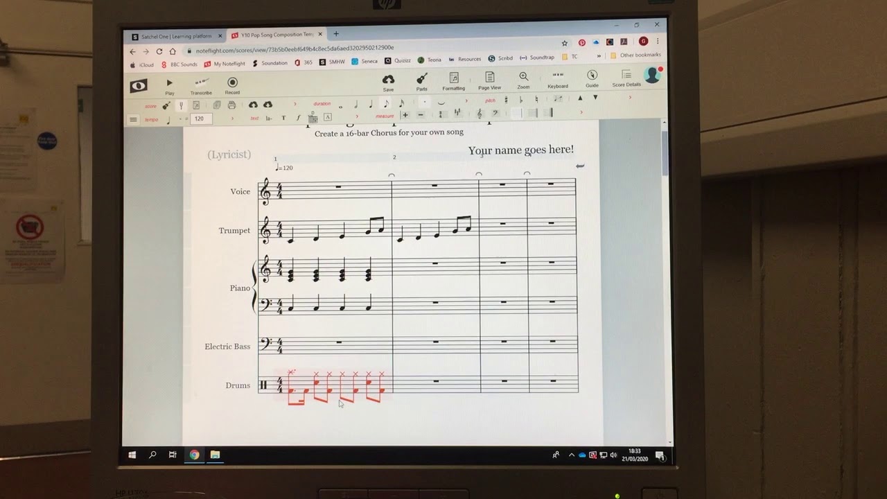 Learning The Basic Functions Adding Parts Note Input Etc In