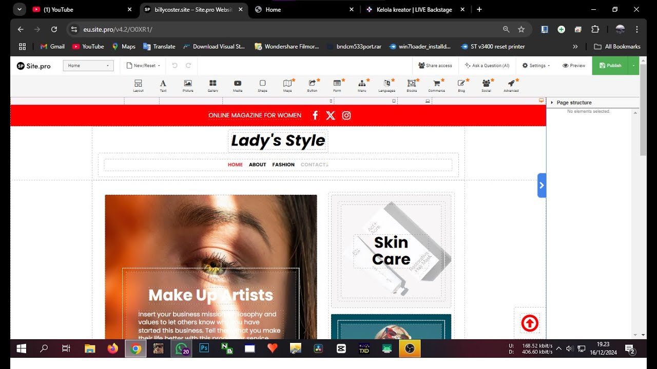 Website Otw Launching Youtube