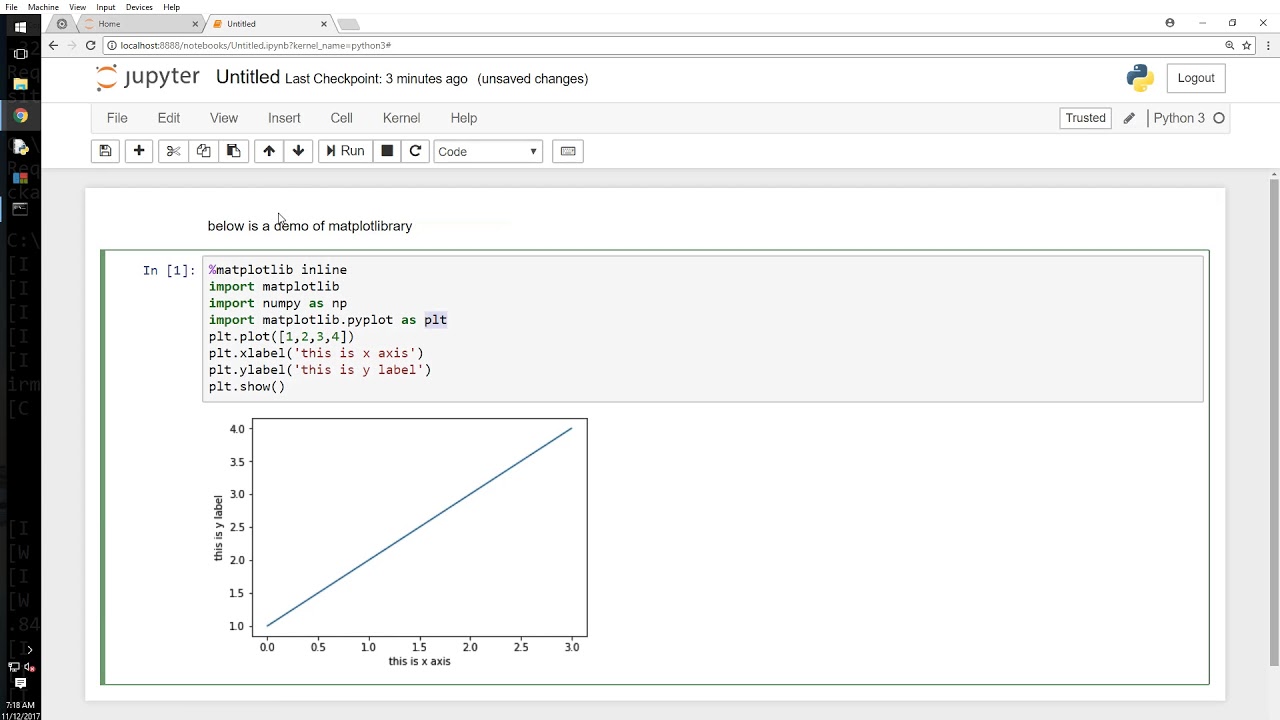 Python Ipython Notebooks 3 6 Youtube