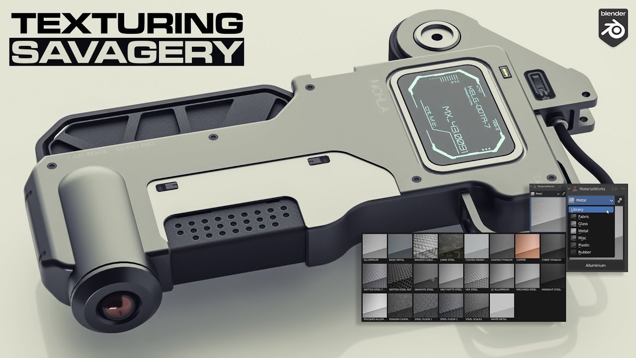 Material Works For Blender Level Up Your Folio Youtube