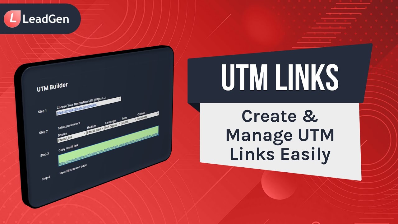 Utm Builder How To Create Utm Links To Tracks User Journeys And Link